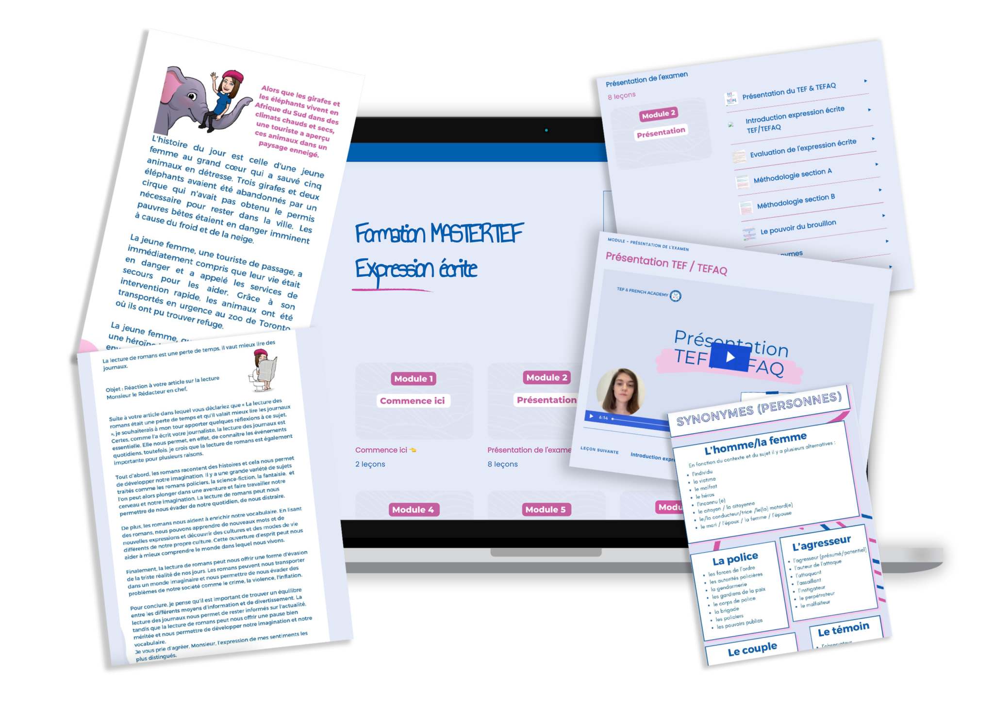 Formations e-learning Tef Canada - Académie TEF & Français - ATF Montréal